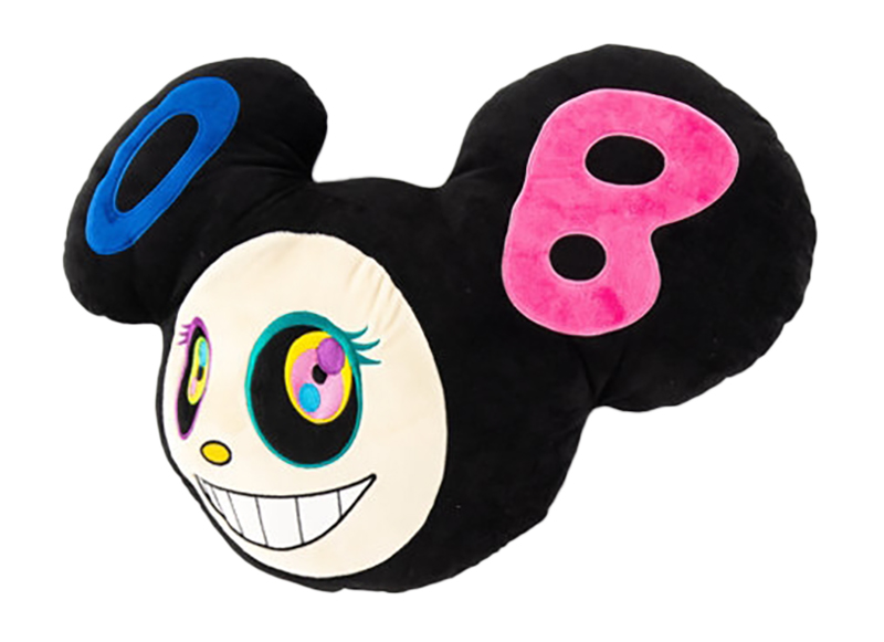 Takashi Murakami Shop DOB Plush Black Original | Kumi Contemporary