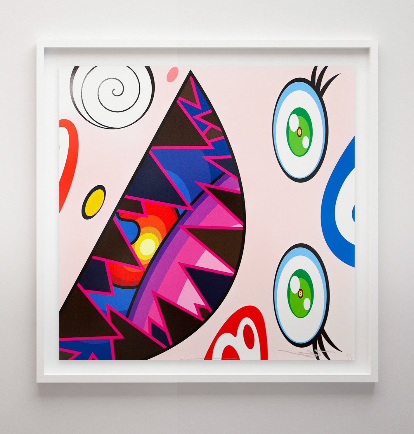 Takashi Murakami We are the Square Jocular Clan 7 Print | Kumi Contemporary